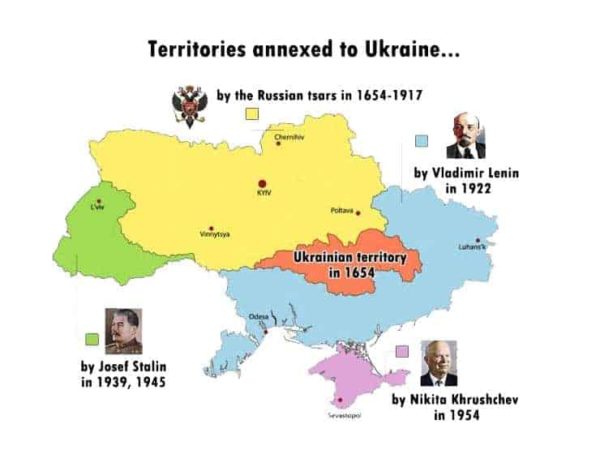 History of Territories Annexed to Ukraine - I Love Kyiv
